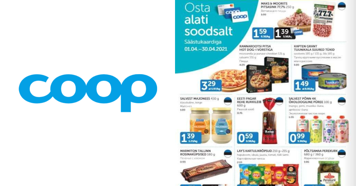 COOP kliendilehed ja pakkumised | Kliendileht24.ee