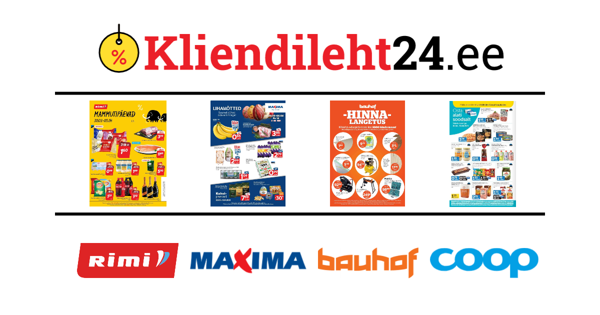 Kõik kauplused | Kliendileht24.ee