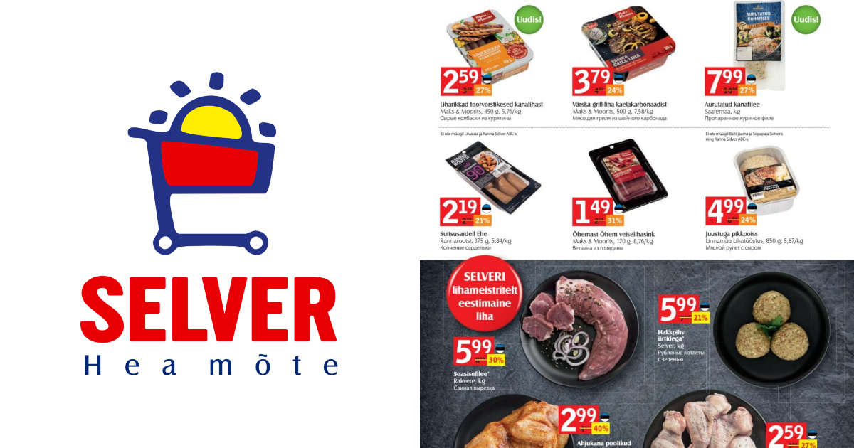 SELVER kliendilehed ja pakkumised | Kliendileht24.ee